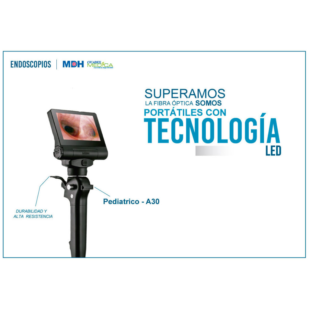 Endoscopio Flexible – SIN FIBRA OPTICA - Cicadex Médica